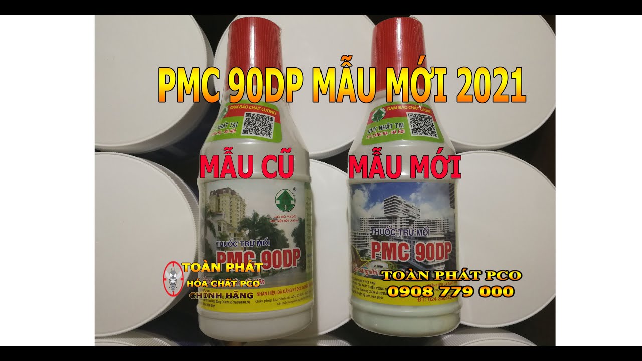 Thuốc diệt mối PMC 90DP mẫu mới 2021 - Có thay đổi - YouTube