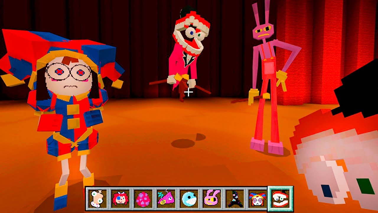 Pomni Transformation to Abstraction in Minecraft [The Amazing Digital ...