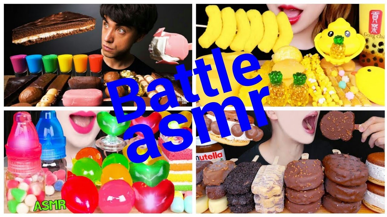 McBang ASMR + Jimmy ASMR + Jane ASMR 제인 + LESA ASMR 레사 battle asmr ...
