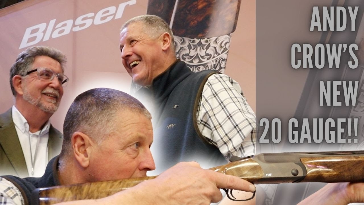 ANDY CROW GOES 20!! | NEW BLASER F16 GAME 20 GAUGE | DOES ANDY LIKE IT ...