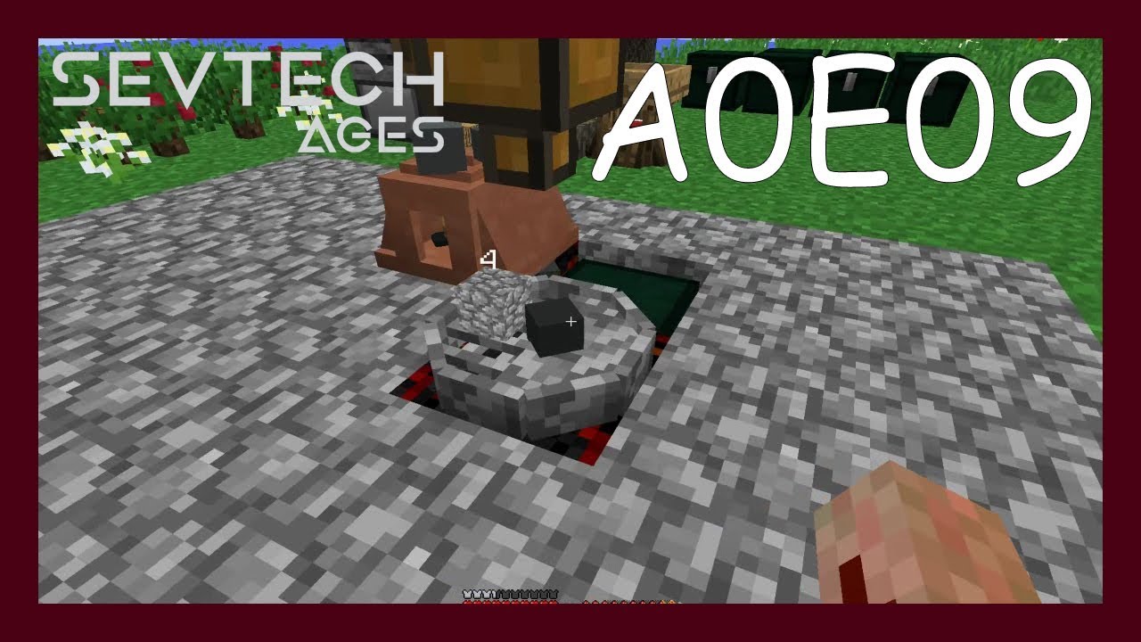Sevtech Ages 3.11 Lets Play - Automating the kiln and grill - YouTube