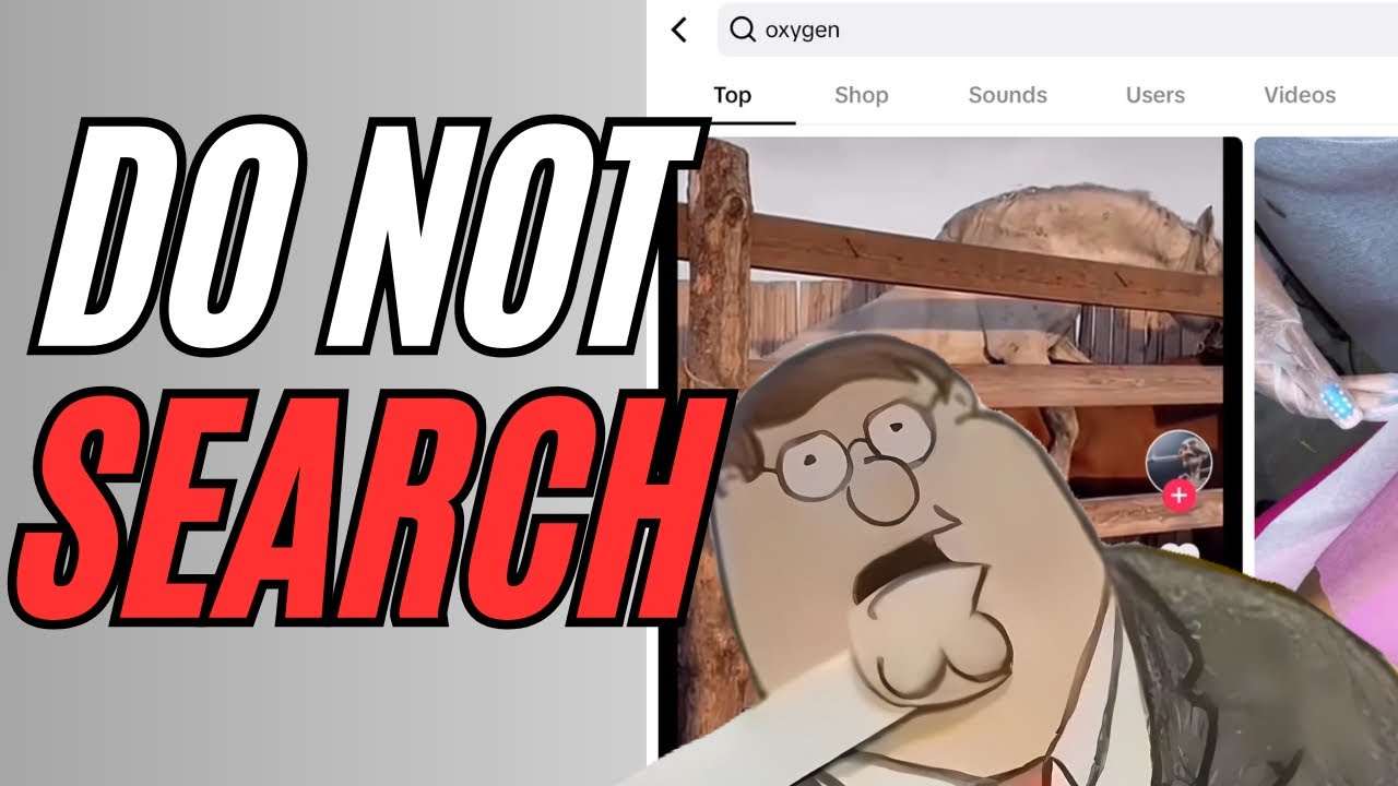 Do Not Search This On Tik Tok - YouTube