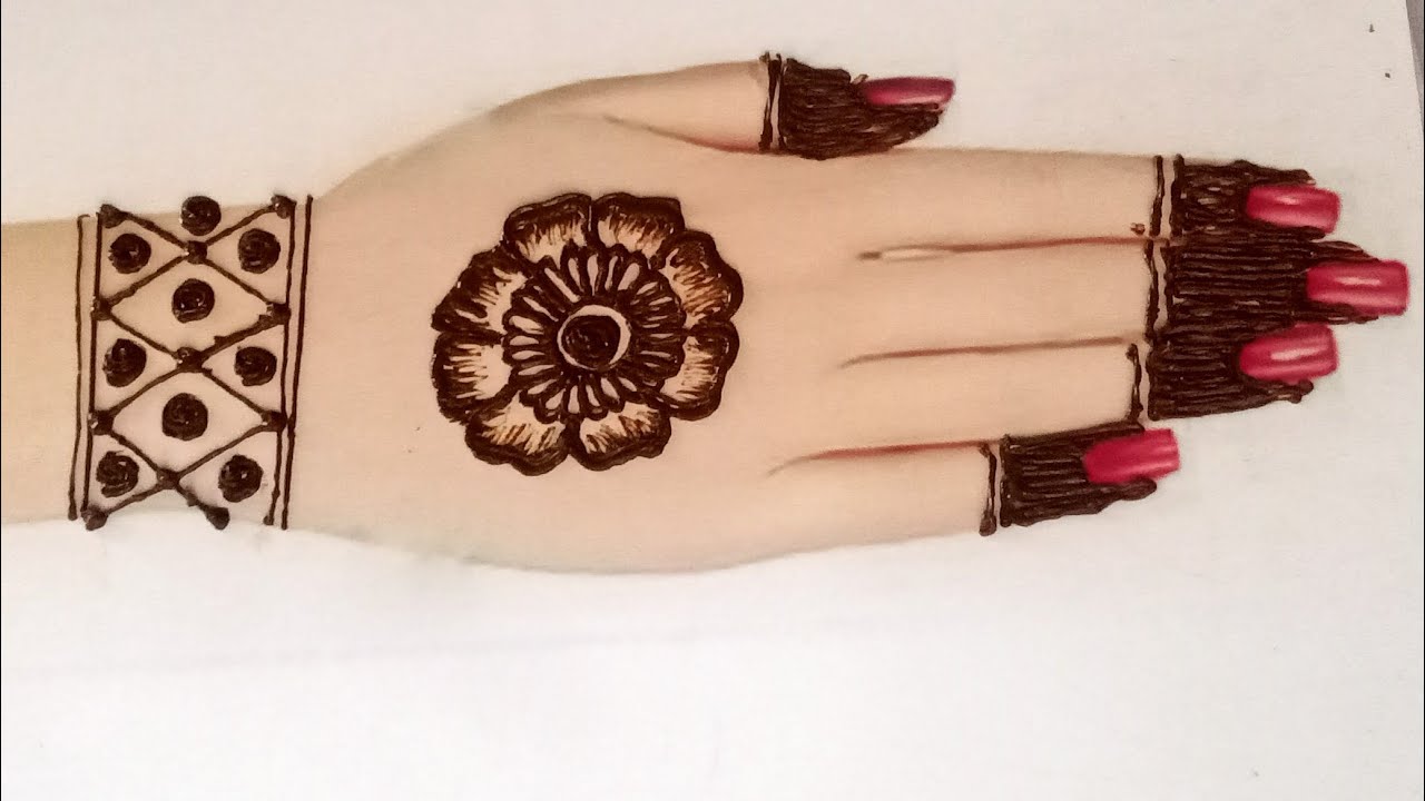 Easy goltiki Mehandi designs for hand 2021 #Mehndi #Gulabshmehdi - YouTube