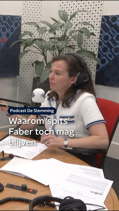 'Spits' Faber blijft altijd | Podcast De Stemming | NPO Radio 1 - YouTube