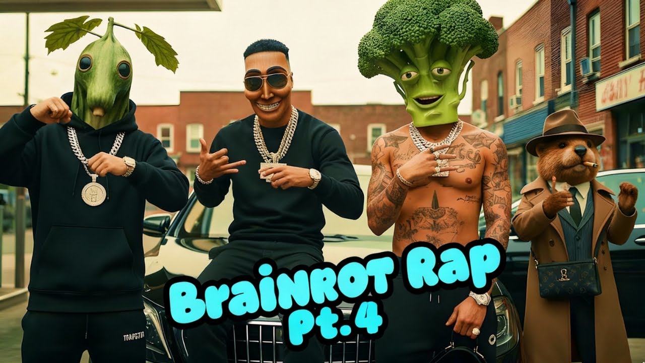 BRAINROT RAP Pt.4 - All Stars Brainrot Gang | Official Music Video ...