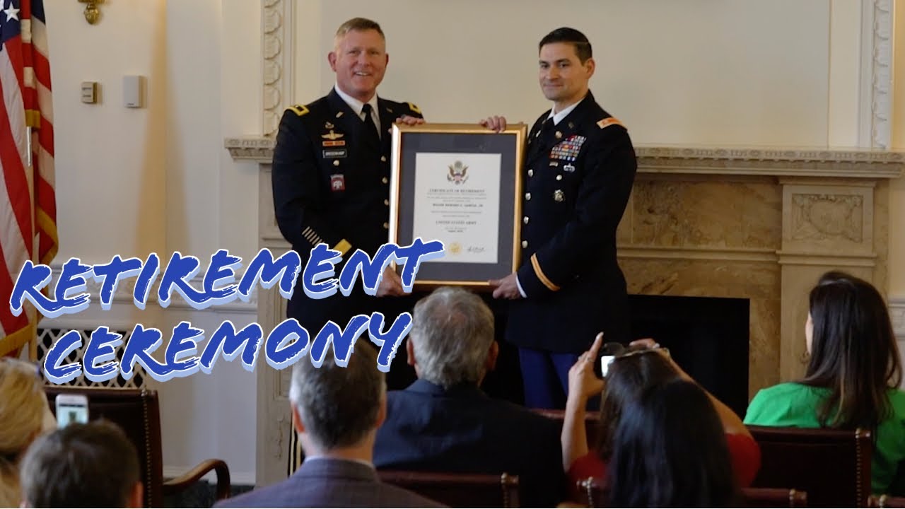 Retirement Ceremony - YouTube