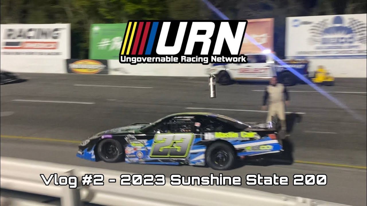 URN Vlog #2 - 2023 Sunshine State 200 @ 5 Flags Speedway - YouTube