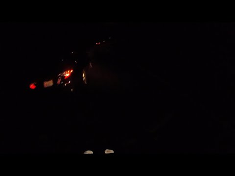 Car Merging Crashes into Motorcycle Rider - YouTube