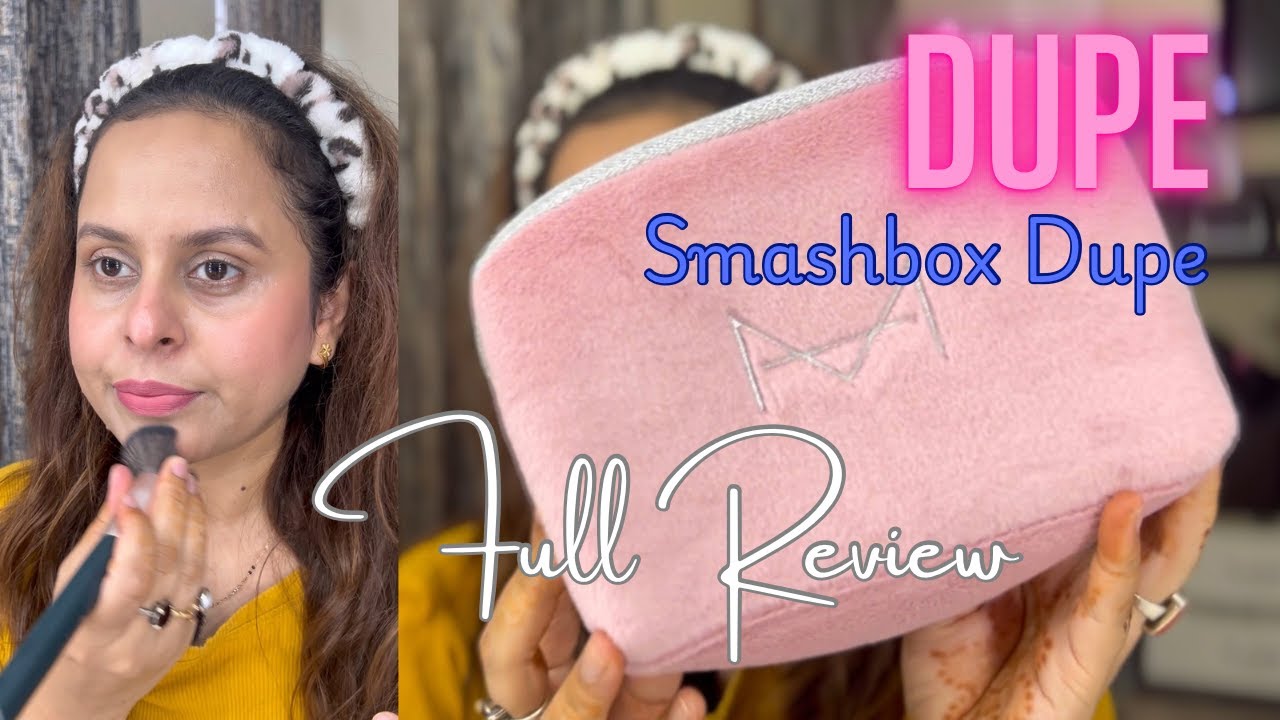 Full Face House of Makeup Face Tint| Lipstick Review| Dupe Smashbox - YouTube