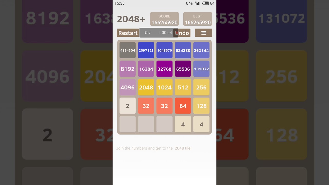 2048 5×5 world record - YouTube