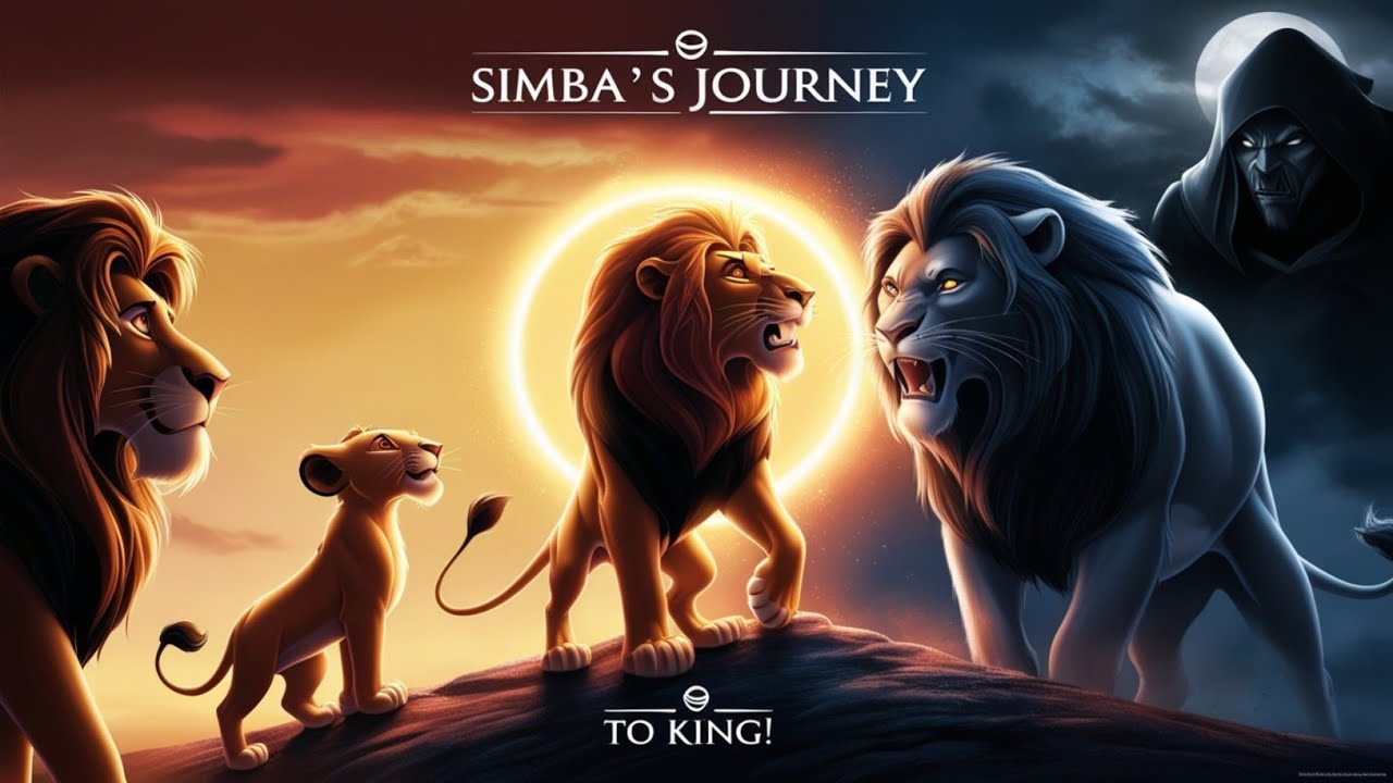 Simba’s Journey to Becoming King – The Lion King Story, The Lion King ...