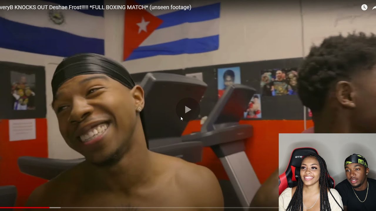 AveryB KNOCKS OUT Deshae Frost!!!!! *FULL BOXING MATCH* (unseen footage ...