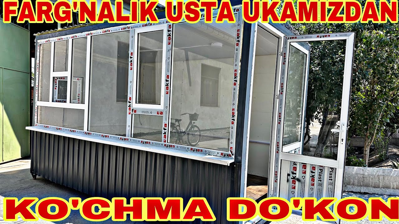 KO'CHMA TAYYOR DO'KON NARXLARI ☎️+998945527282 - YouTube