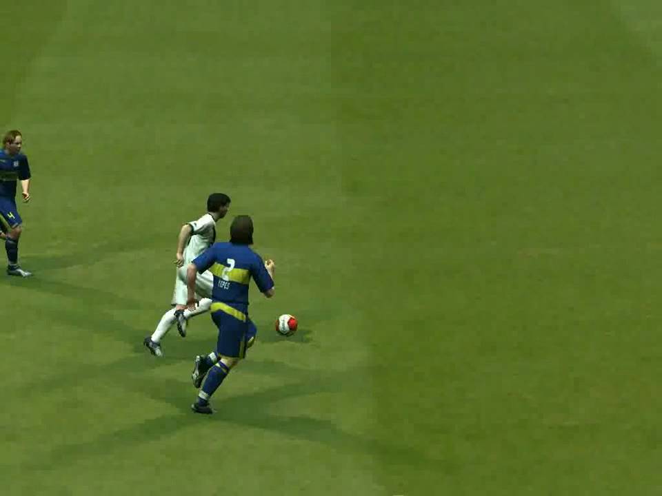 Golaço Messi Pes 2009 High quality and size - YouTube