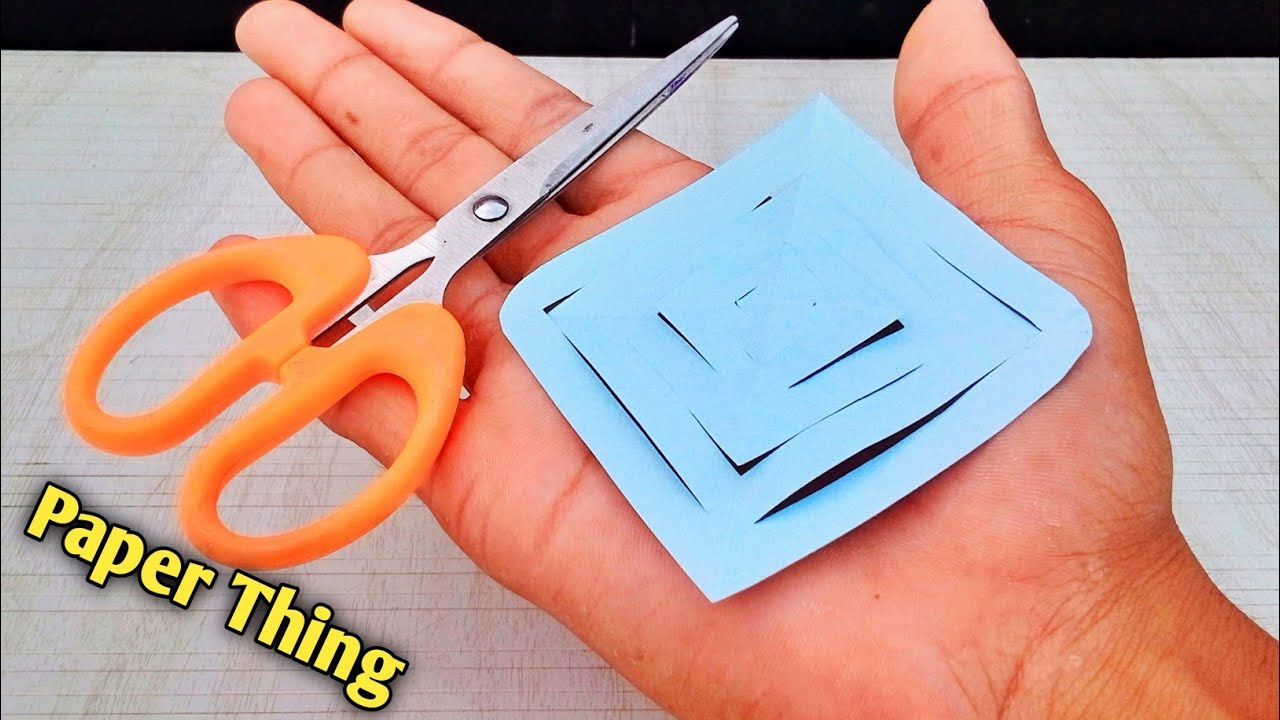 Paper toys - How to make paper things - How to make paper toys - YouTube