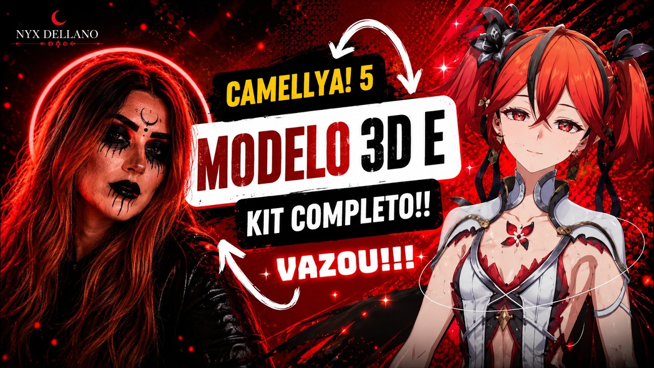 CAMELLYA! KIT COMPLETO E MODELO 3D! I #wutheringwaves - YouTube