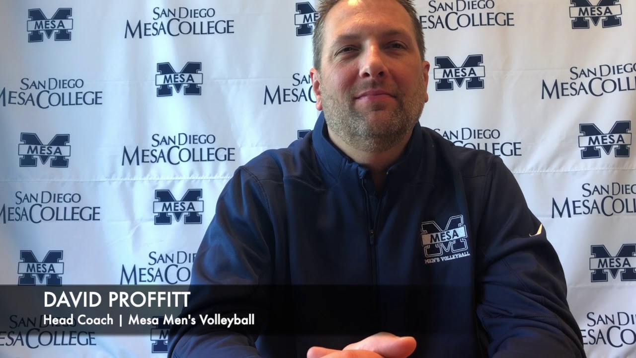 Introducing David Proffitt | Mesa Men's Volleyball - YouTube