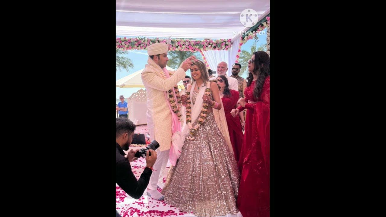 Neha Saroopa And Karan Babani Wedding Photos On Whatsapp Status Trending Ytshorts Viral Video