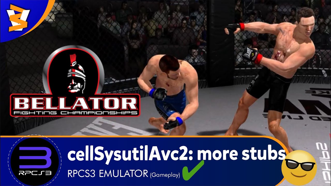 RPCS3 v0.0.21-13410 Vulkan - Bellator: MMA Onslaught TRIAL (Playable ...