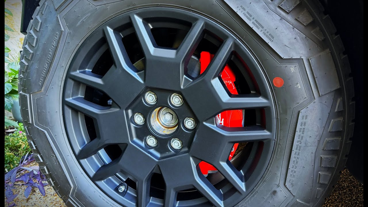CyberTruck Calipers Wrap , Cyber Wheels - YouTube