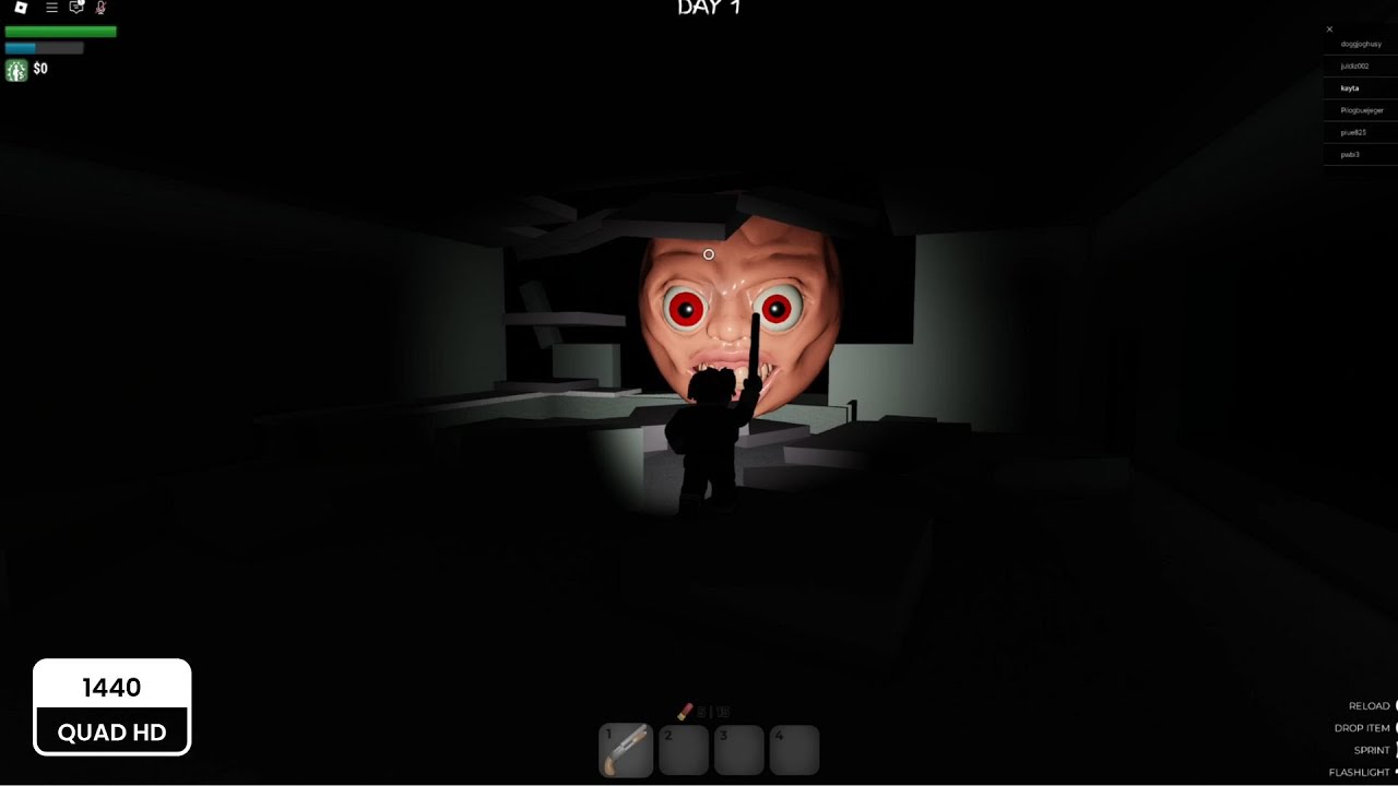 ROBLOX: GEF [Giant Evil Face] #robloxhorrorgames iiTzRayesh - YouTube