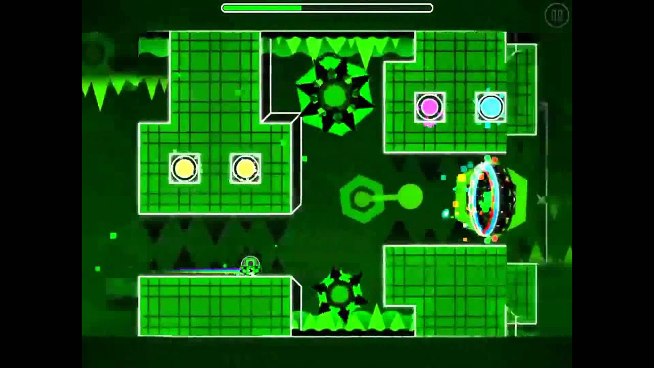 Geometry Dash - Nightlights by Dasher3000! - YouTube