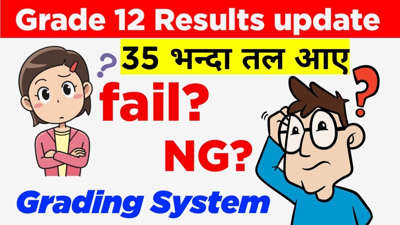 🔴Grade 12 Results update 2079|35 fail or pass|which letters grading ...