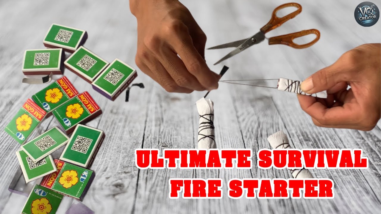 Instructions for making an endless fire to survive 100 years without ...