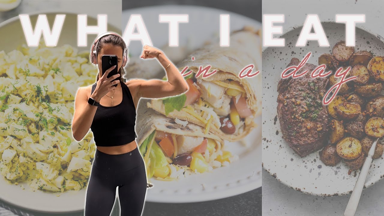 WHAT I EAT IN A DAY | High Protein & Realistic - YouTube