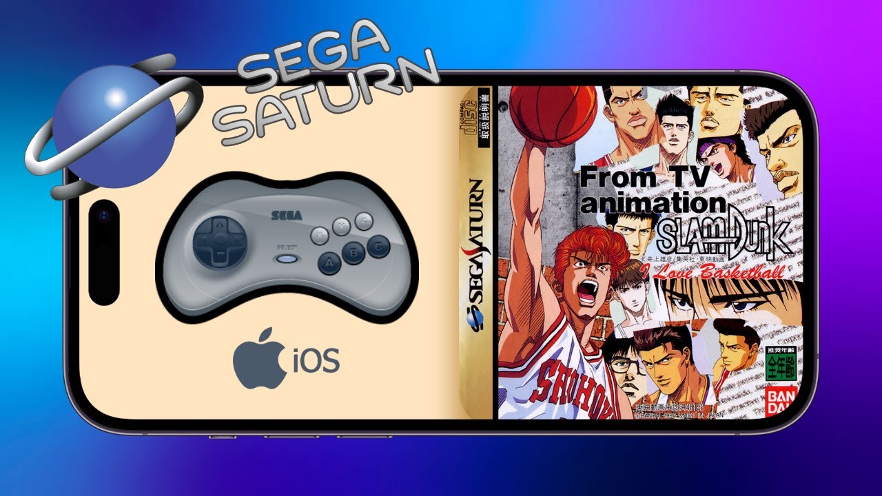教你在苹果ios体验SEGA世嘉土星经典游戏/Sega Saturn/provenance - YouTube