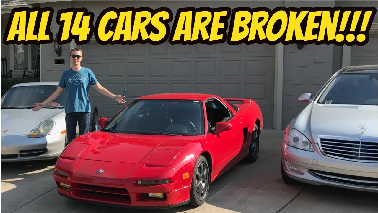 Welcome to the Edge of Madness: Hooptie Fleet Tour!!! - YouTube