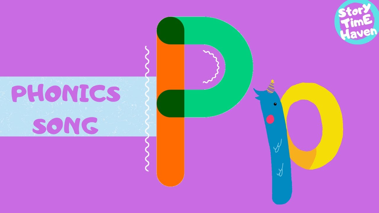 Letter P - Sing along phonics song - Preschool lessons for toddlers ...