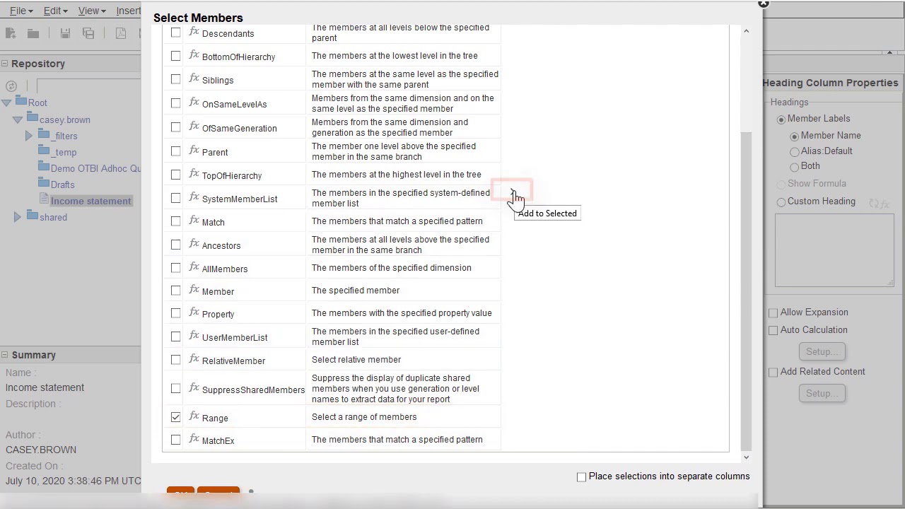 General Ledger | 3-Define Range Functions for a Financial Reporting ...