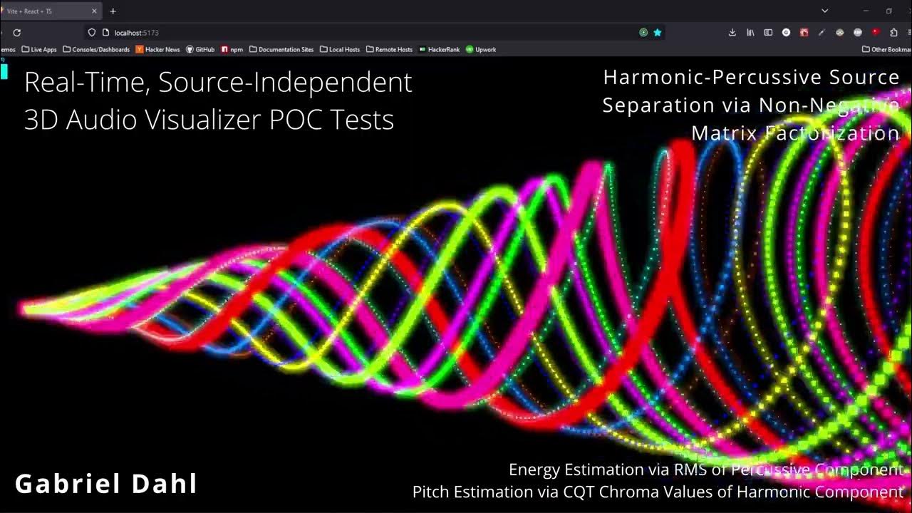 Real-Time 3D Audio Visualizer - Demos 3, 4, & 5 - YouTube