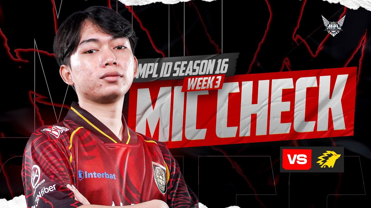 MIC CHECK ALTER EGO VS ONIC | WEEK 3 MPL S16 - YouTube