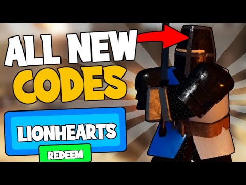 ALL LIONHEARTS: CRUSADE CODES! (February 2022) | ROBLOX Codes *SECRET/WORKING* - YouTube