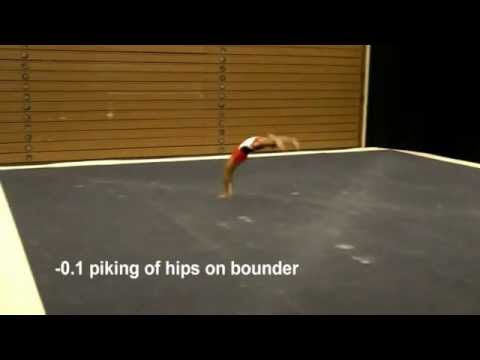 23. Floor Exercise 11-14 Judge's Review (gymnastics) - YouTube