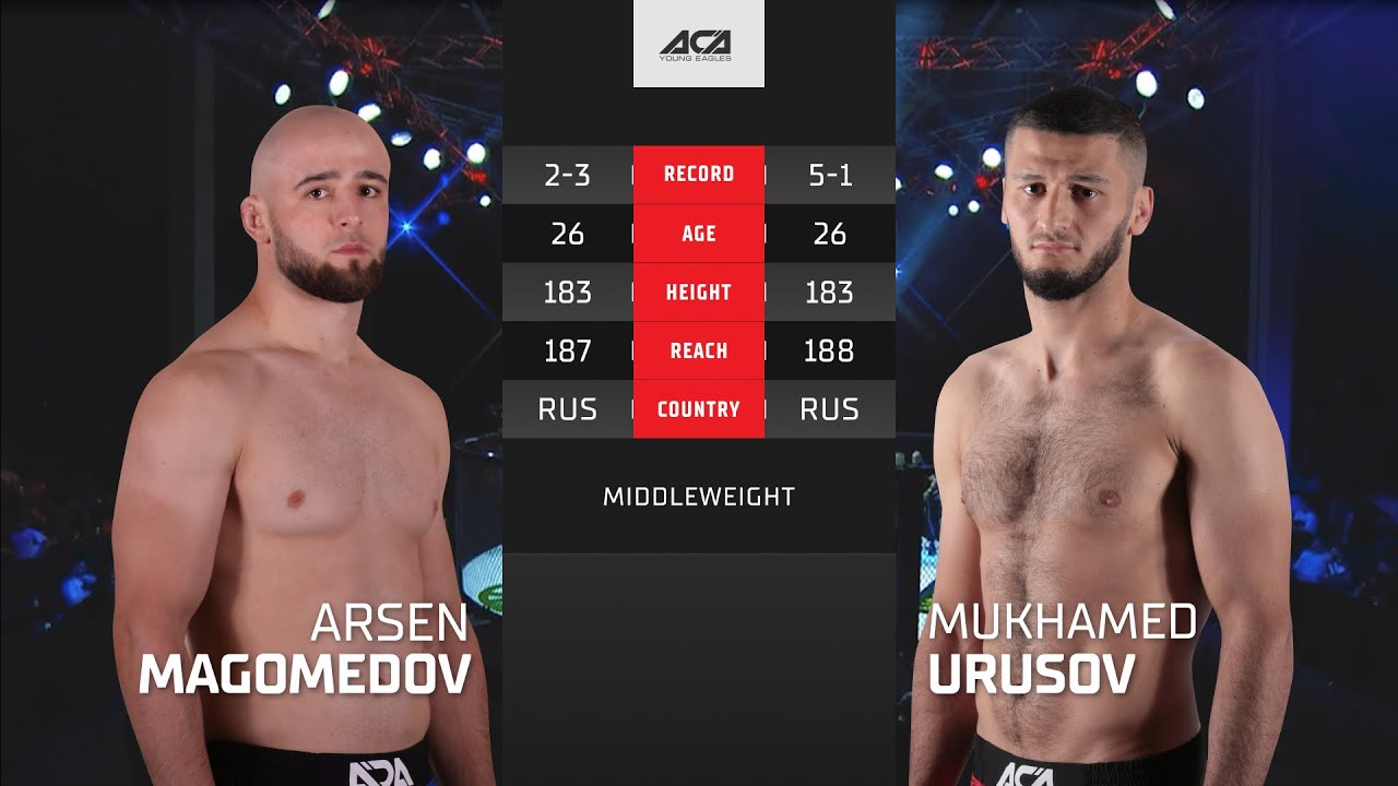 Арсен Магомедов vs. Мухамед Урусов | Arsen Magomedov vs. Mukhamed Urusov | ACA YE 41 - YouTube