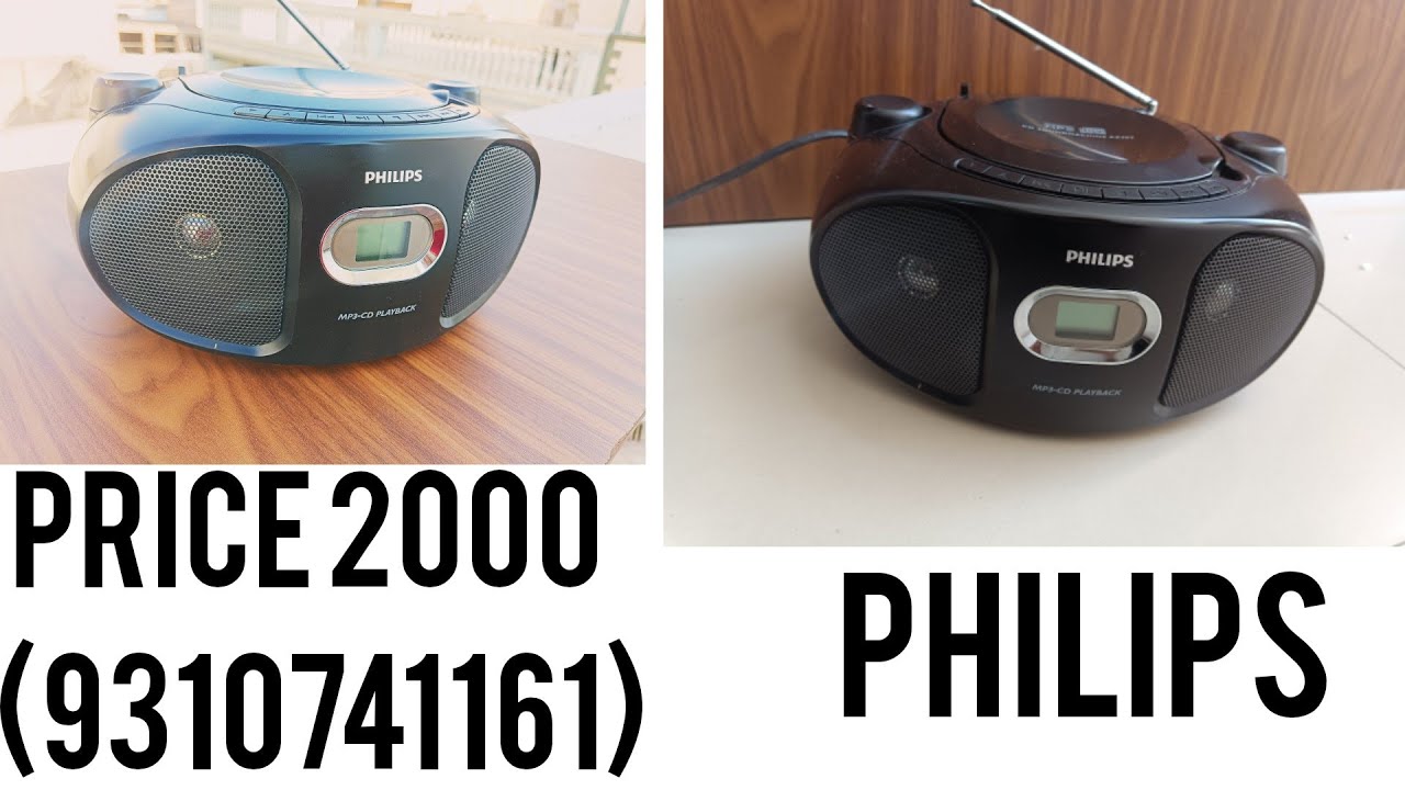 PRICE 2000 (9310741161) PHILIPS AZ302 - YouTube