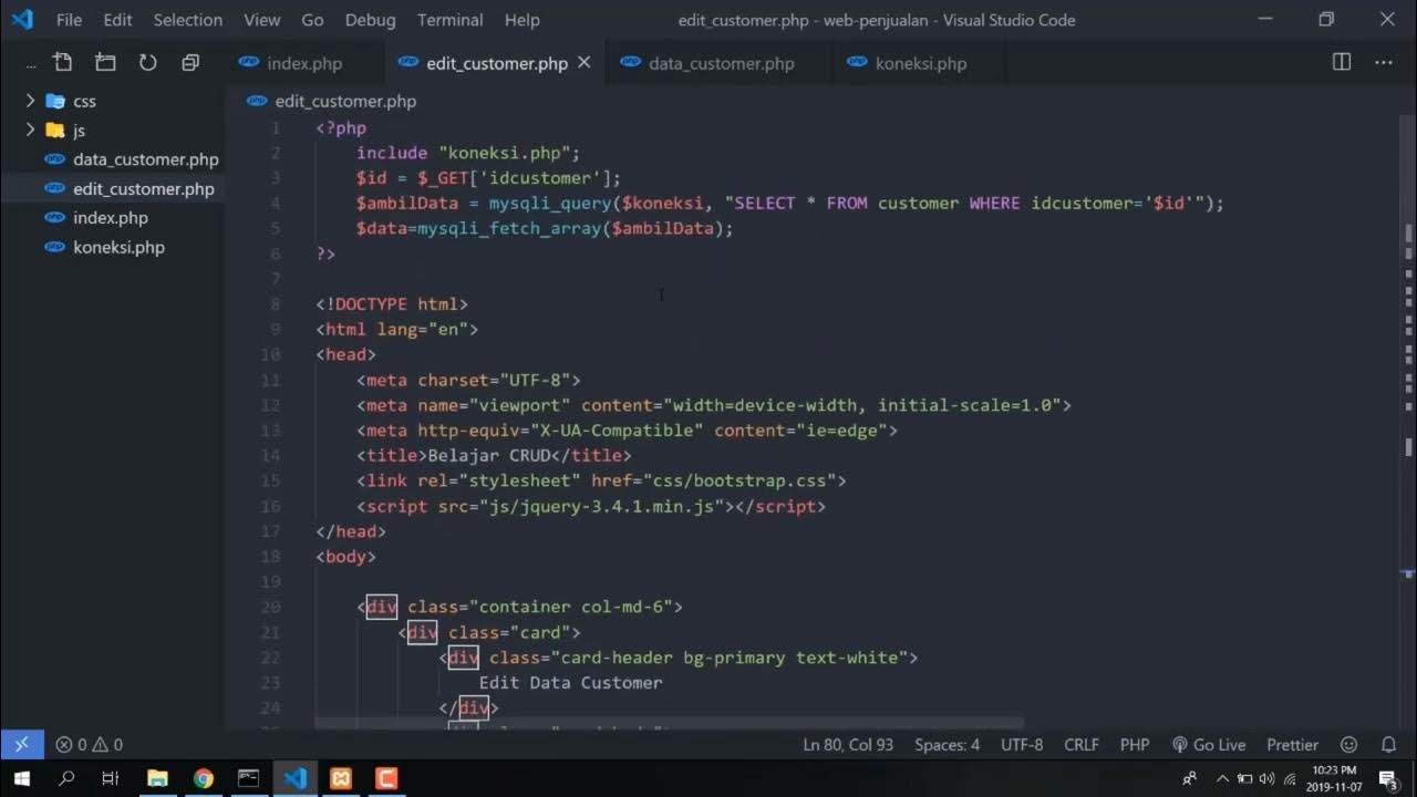 Tugas Menampikan Data Dan Menghapus data Mysql Pada Kivy - YouTube