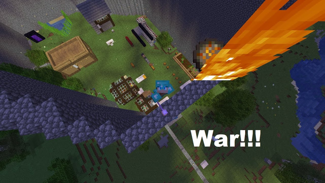 Fighting in war on mythos craft *Minecraft - YouTube