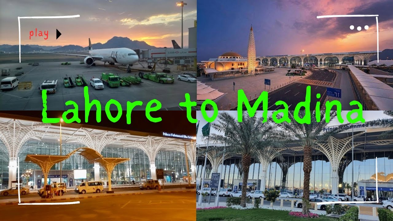 Lahore to madina🇵🇰 ️🇸🇦|| PIA ka jahaz nhi gada gari ha🥹😂 🏻|| bacho ky ...