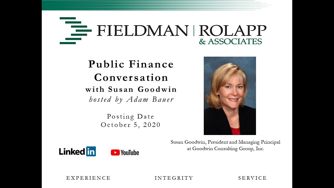 Public Finance Conversation with Susan Goodwin - YouTube