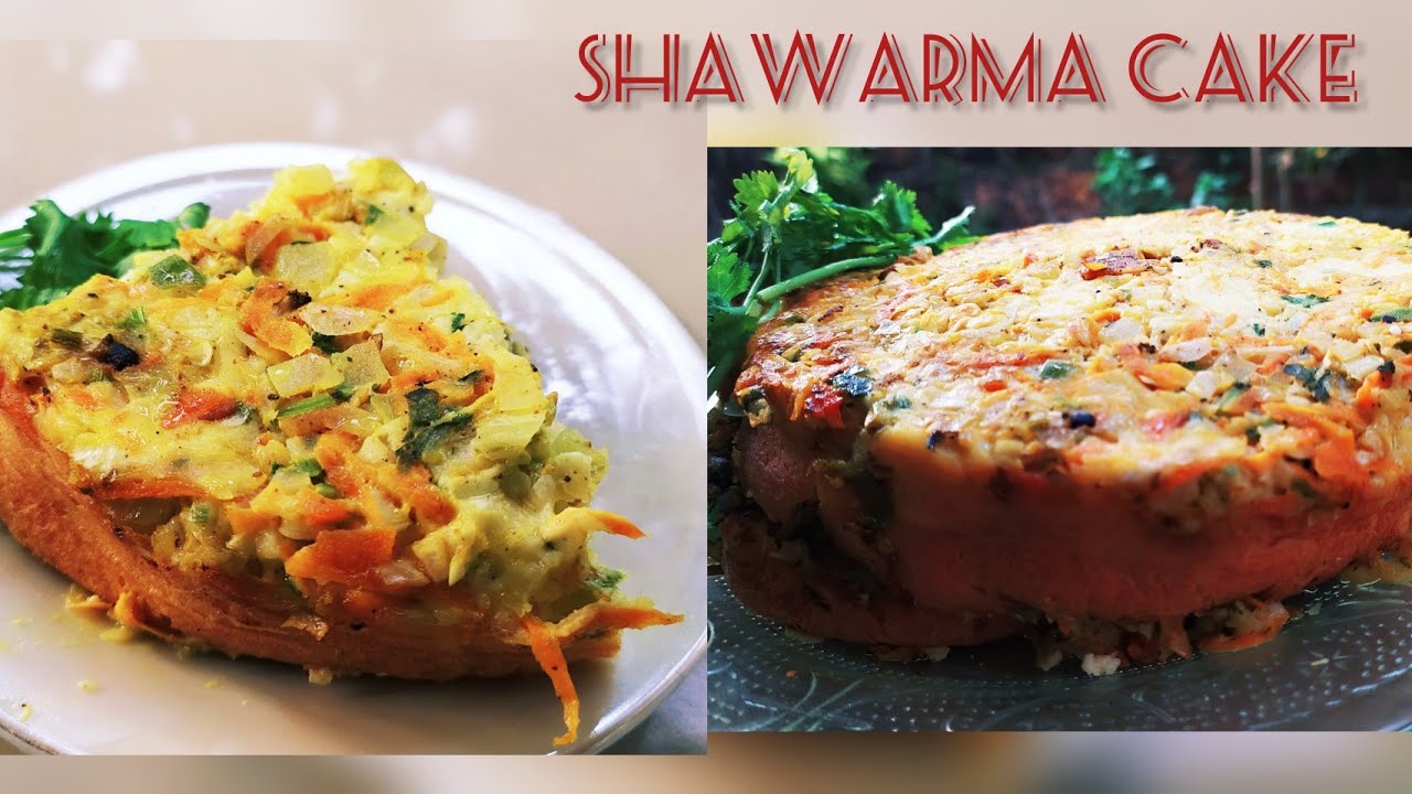 Shawarma cake || iftar snack || Iyya's kitchen 😊 - YouTube