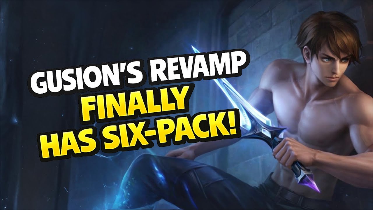 ALL SKINS GUSION MLBB REVAMPED SPLASH ART WITH VISIBLE SIX-PACK ABS ...