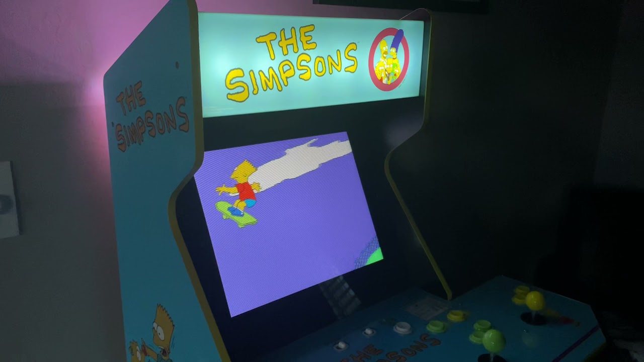 How to unlock Grandpa Simpson on Simpsons Bowling Arcade1up “The ...