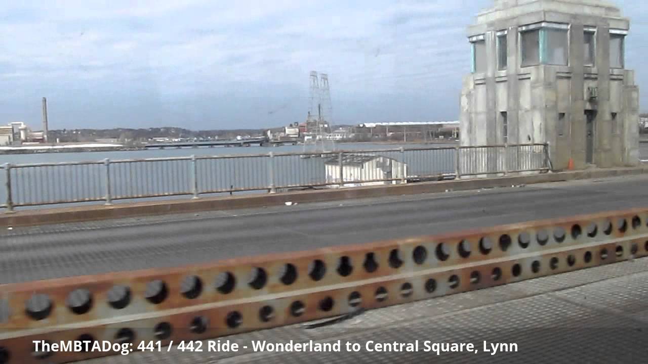 TheMBTADog: MBTA Bus 441/442 Ride - WONDERLAND to LYNN CENTRAL SQUARE ...