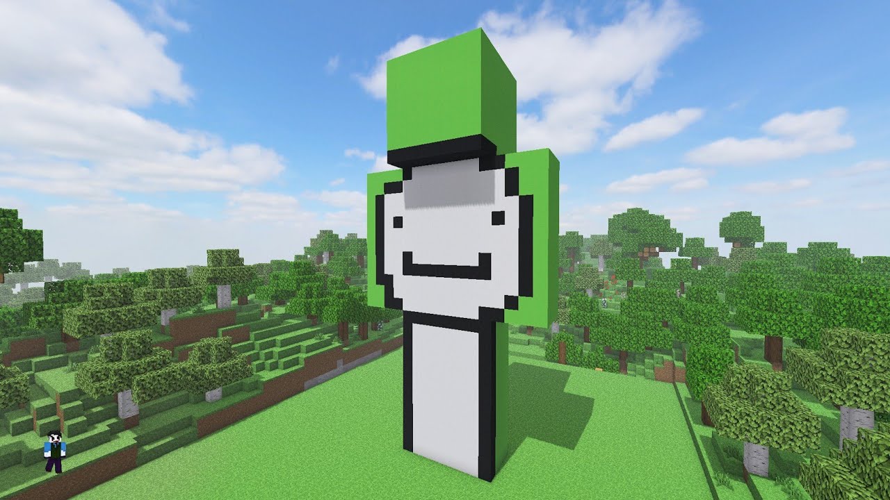 How to make a Dream Statue in Minecraft #dream (Tutorial) - YouTube