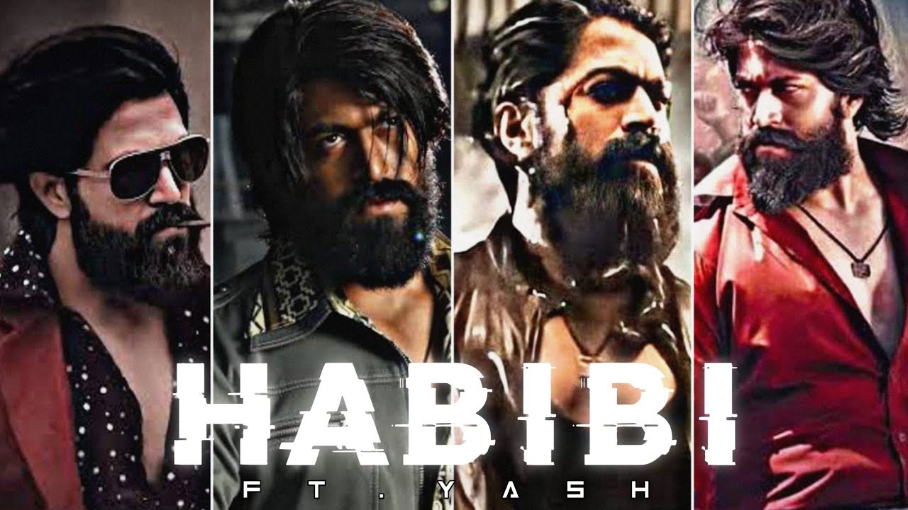 🔥HABIBI Ft.Rocky Bhai 😈 Yash🤩 l Habibi Status l Rocky Bhai Attitude ...