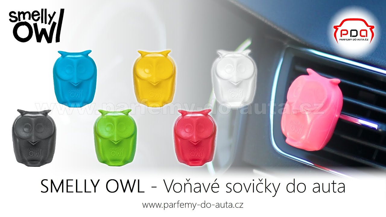 Voňavé sovičky do auta Smelly Owl - YouTube